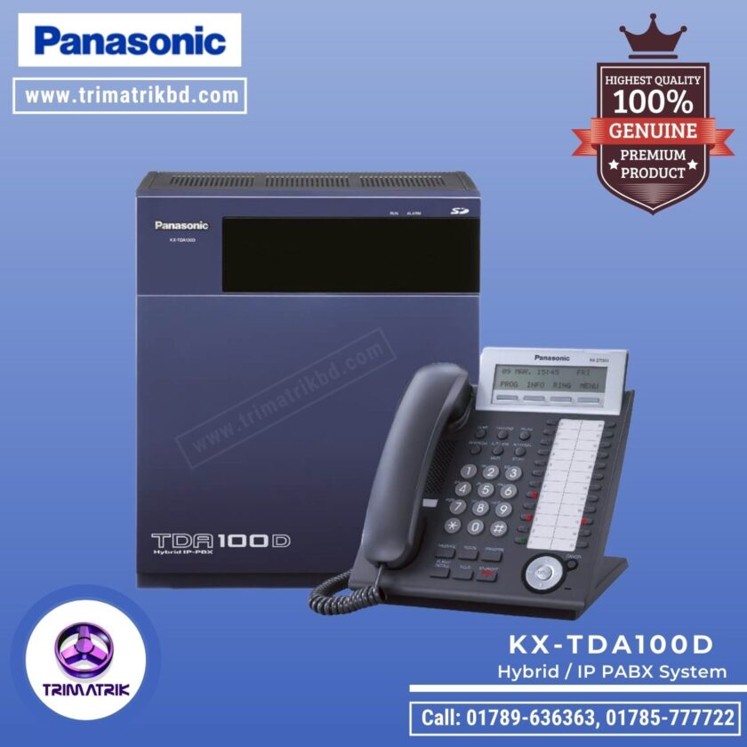 Panasonic KX-TDA100D Hybrid PABX Best Price in Bangladesh